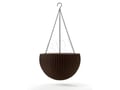 Opphengsblomsterpotte Keter Sphere, brun | CDON