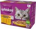 WHISKAS poset jelly poultry, duck, turkey, chicken - våtfoder för ...
