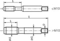Fanar gängtapp för hand M24, 3 st (A2-235801-0240) | CDON