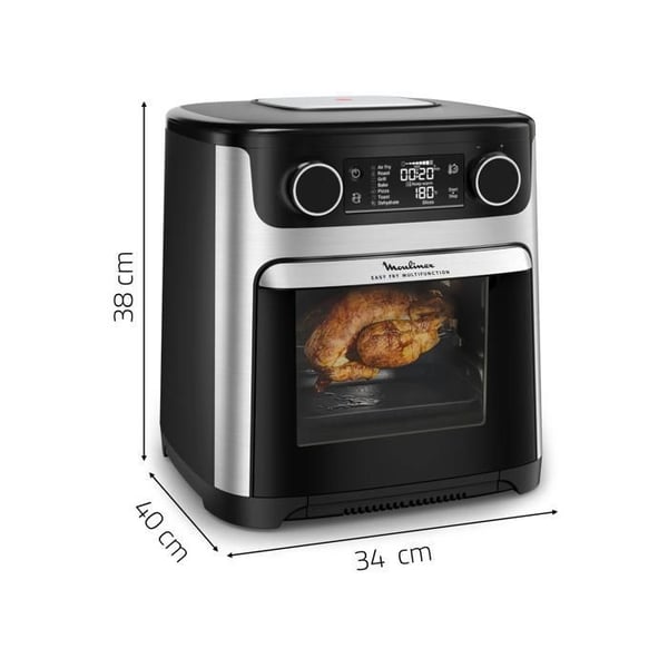 Moulinex Easy Fry Multifunktion 9-i-1, Air fryer ovn digital, AL556DF0 ...