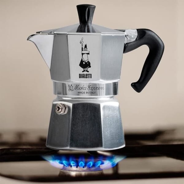 BIALETTI italiensk kaffemaskine - Moka Express - Aluminium - 4 kopper ...