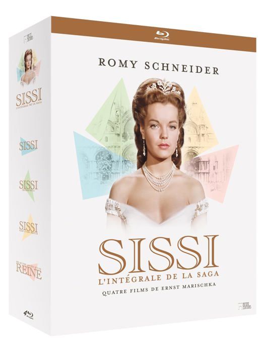 Blu-ray-box - Sissi - Den kompletta samlingen - 4 filmer - 410 minuter ...