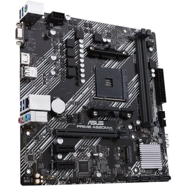 Moderkort - ASUS - PRIME A520M-K - AMD A520 - AM4-fäste micro ATX | CDON