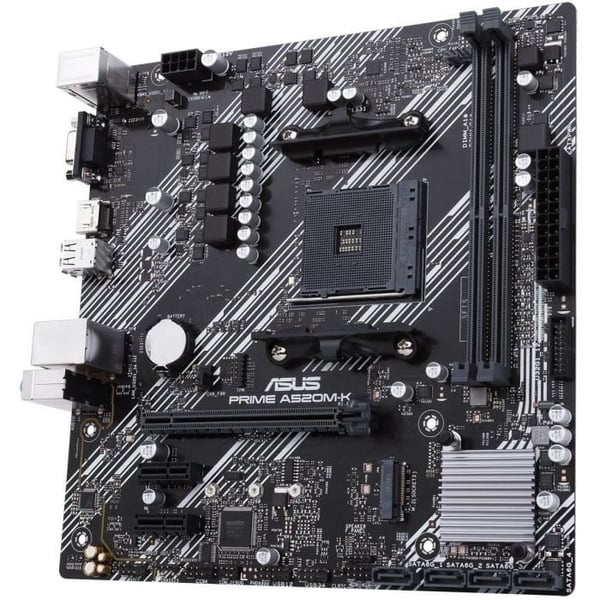 Moderkort - ASUS - PRIME A520M-K - AMD A520 - AM4-fäste micro ATX | CDON