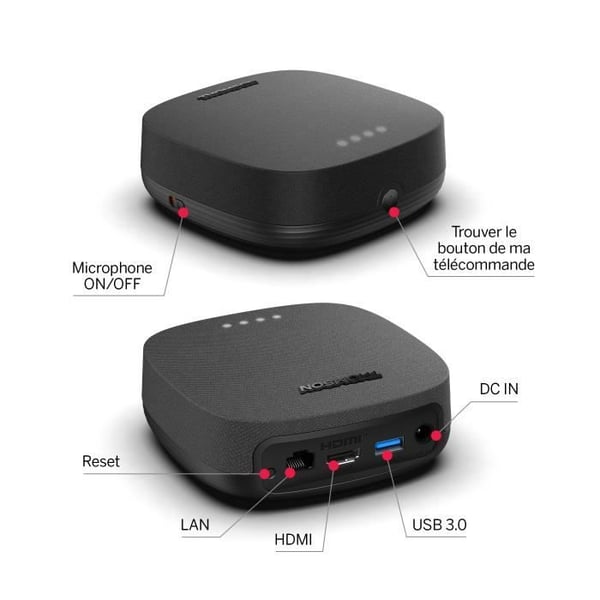 Passerelle Multimédia Thomson Streaming Box Plus 270 -32gb - 4k Uhd ...