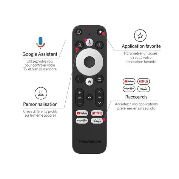 Passerelle Multimédia Thomson Streaming Box Plus 270 -32gb - 4k Uhd ...