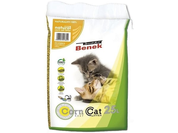 Kattsand Super Benek Corn Cat 25 l | CDON