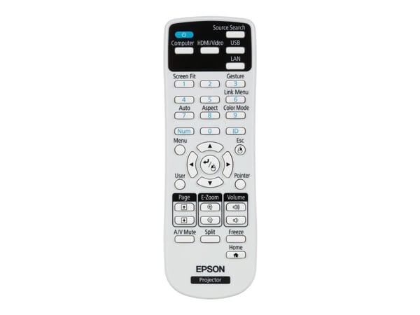 Epson EB-2250U - 3LCD-projektor - 5000 lumen (vit) - 5000 lumen (färg ...