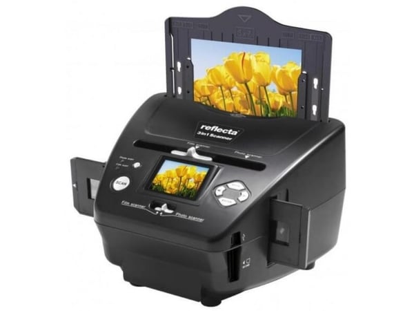 Reflecta 3in1 Scanner - Filmskanner - CMOS - 180 x 130 mm - 2300 dpi ...