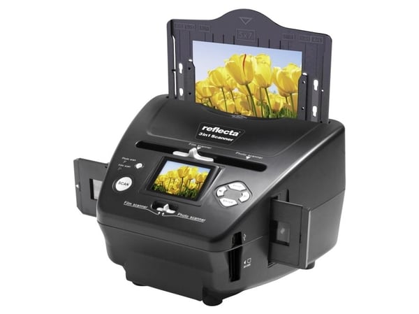 Reflecta 3in1 Scanner - Filmskanner - CMOS - 180 x 130 mm - 2300 dpi ...