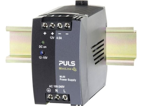 PULS DIN-skena nätaggregat MiniLine ML60.121 12 V/DC 4,5 A 54 W 1 x ...