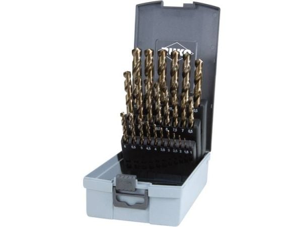 RUKO HSSE-Co metallspiralborrsats 25 delar 1–8,5 mm | CDON