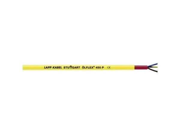 LAPP 122033-50 Anslutningskabel ÖLFLEX® 450 P 4 x 1,5 mm² Gul 50 m | CDON