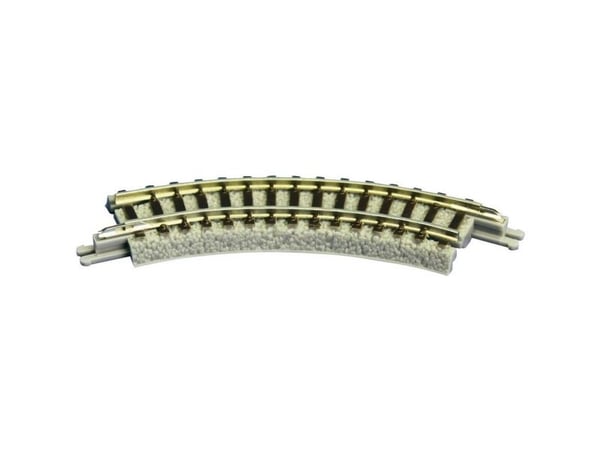 Rokuhan Z-spår 45° 70 mm (med ballast) böjt spår 4 st 7297018 Z | CDON
