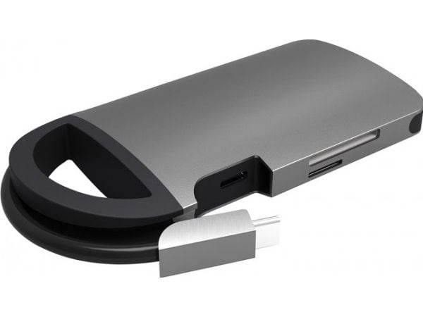 Umax H8 USB-C dockningsstation/replicator (UB308) | CDON