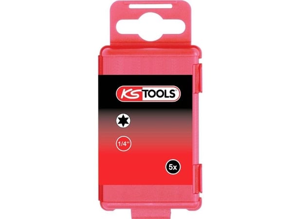 KS Tools 918.3581, Torx, T40, Nickel, DIN 3126, ISO 1173 - C 6,3, 75 mm ...