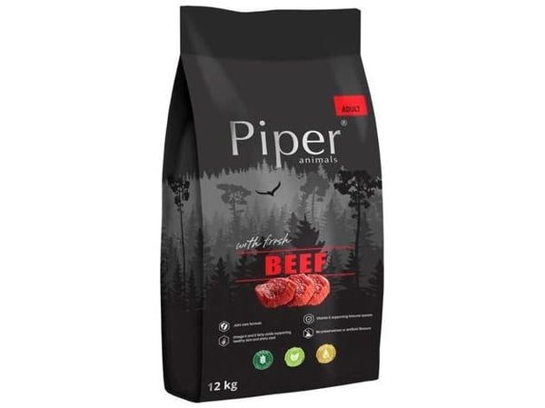 DOLINA NOTECI Piper Animals med nöt - torrfoder för hundar - 12 kg | CDON