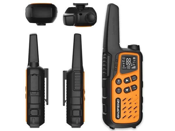 Baofeng BF-T25E komradio, orange | CDON