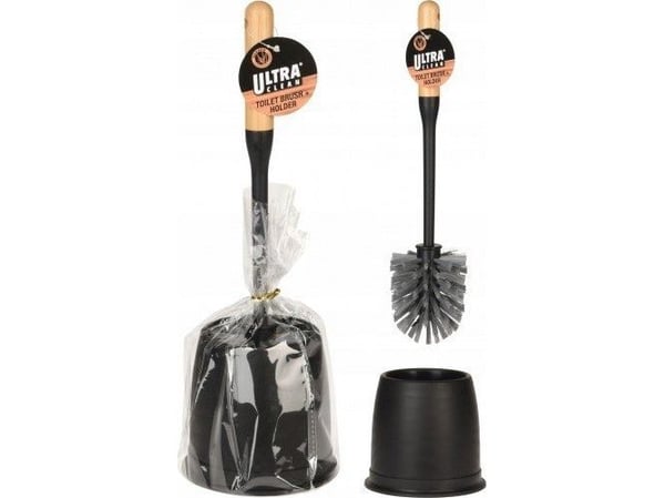 KOOPMAN toalettborste i bambu med handtag, Ø 12 cm | CDON