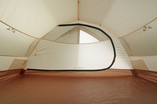 VAUDE Allround Space 2P, Kupoltält, 2 personer, Väderbeständig, Agave ...