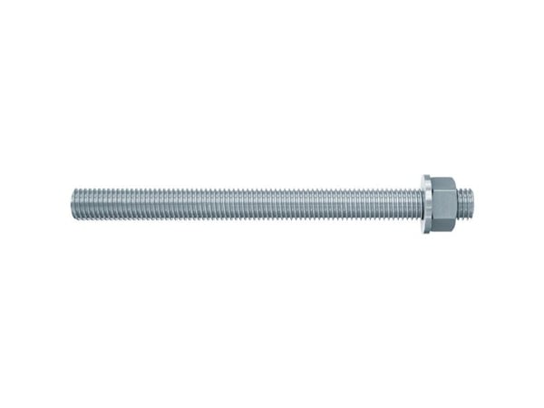 Fischer 519390, M8, Stål, Helt gängad stång, Zink, 1 cm, 90 mm | CDON