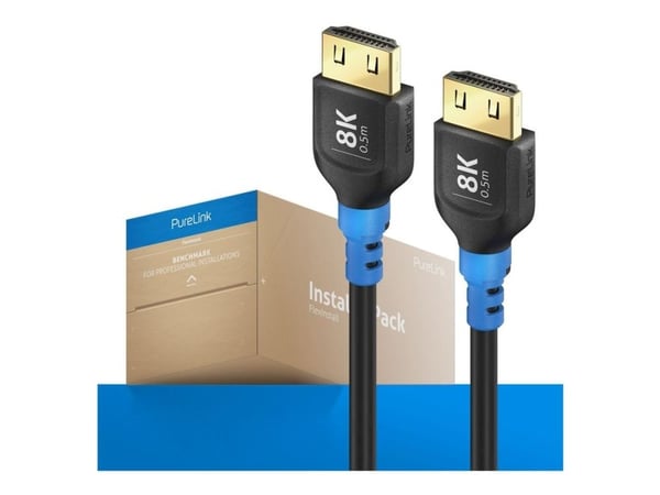 PureLink FlexInstall Series - Ultra High Speed - HDMI-kabel - HDMI hane ...