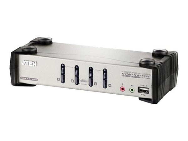 ATEN CS1734B - KVM/ääni/USB-kytkin - 4 x KVM/ääni/USB ...
