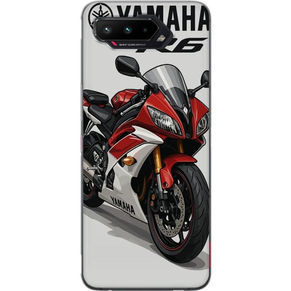 Kompatibelt Mobildeksel til Asus ROG Phone 5 Yamaha R6 Legend i rødt og ...