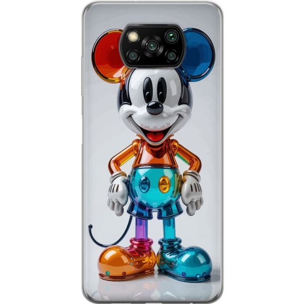 Kompatibelt Mobilskal till Xiaomi Poco X3 NFC Färgglad Mickey figur ...