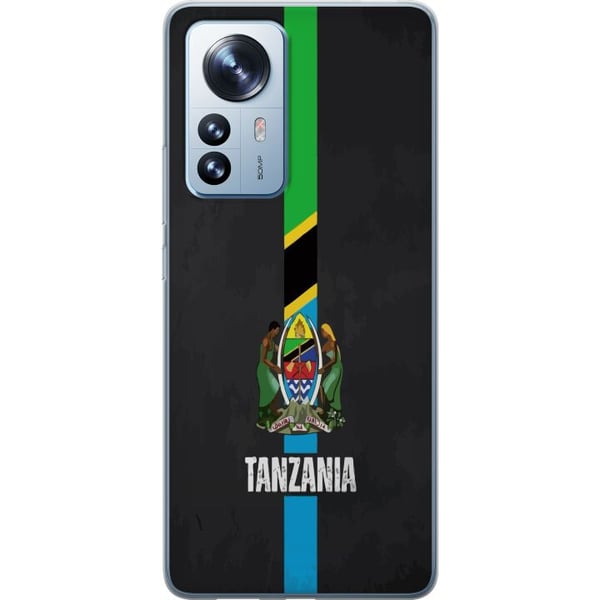 Kompatibelt Mobilskal till Xiaomi 12 Pro Tanzaniska flaggdesign med ...