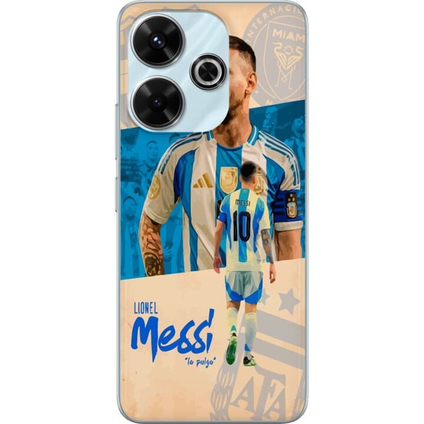 Kompatibel Mobilcover til Xiaomi Redmi 13 Lionel Messi portræt i ...