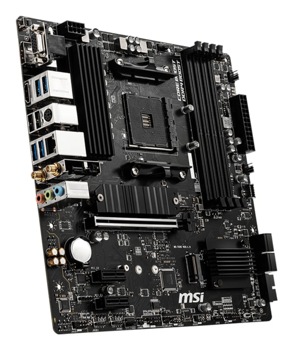 MSI B550M PRO-VDH WIFI - Bundkort - micro ATX - Socket AM4 - AMD B550 ...