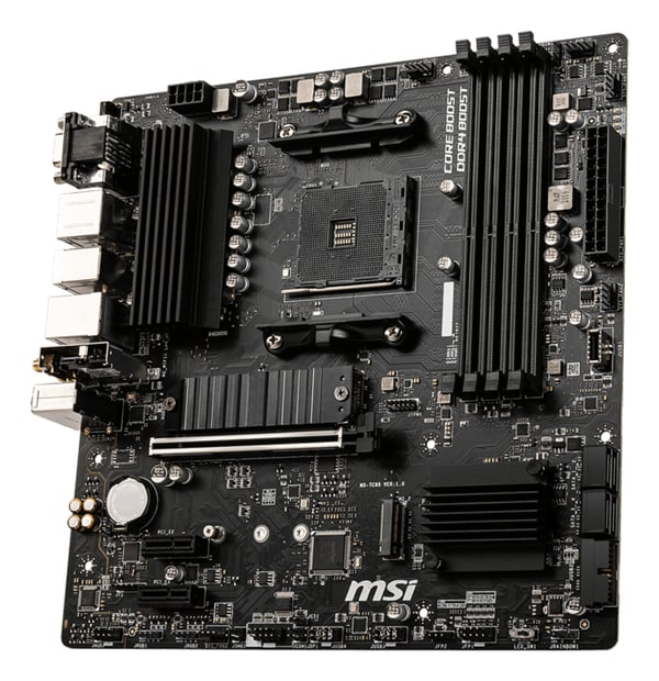 MSI B550M PRO-VDH WIFI - Bundkort - micro ATX - Socket AM4 - AMD B550 ...