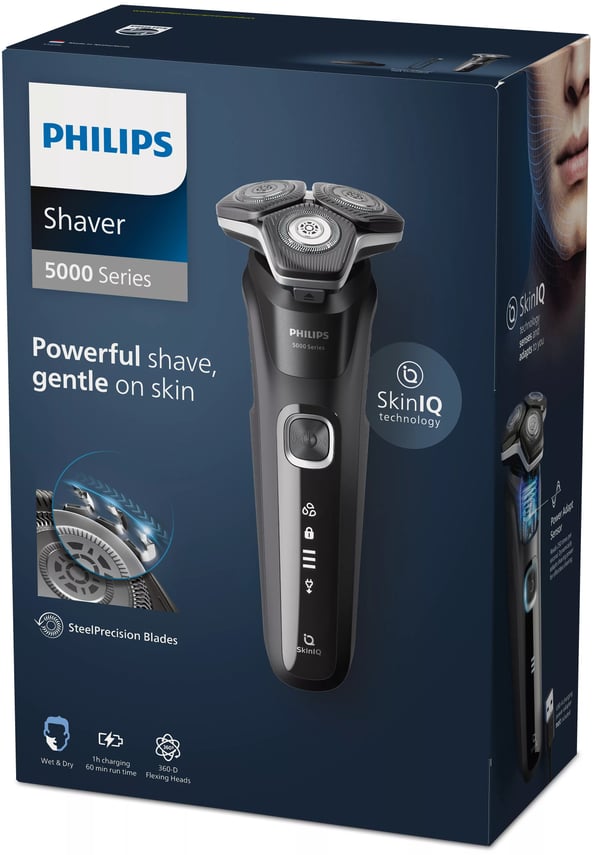 Philips SHAVER Series 5000 S5898/25 Sähköparranajokone märkä- ja kuiva ...