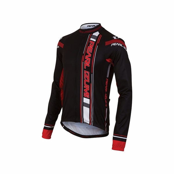 cykeltröja långärmad, PEARL IZUMI ELITE THERMAL LTD JERSEY Herr Small ...