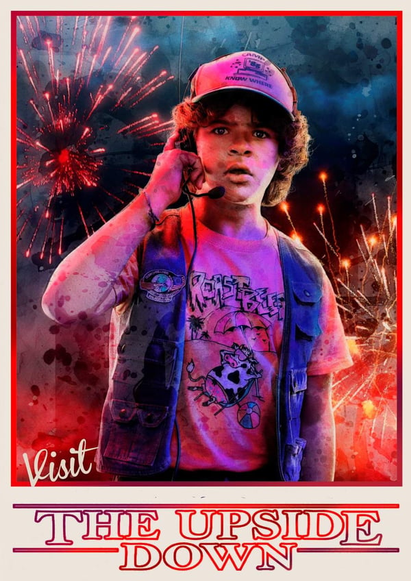 A3-tuloste - Stranger Things - Dustin Henderson | CDON