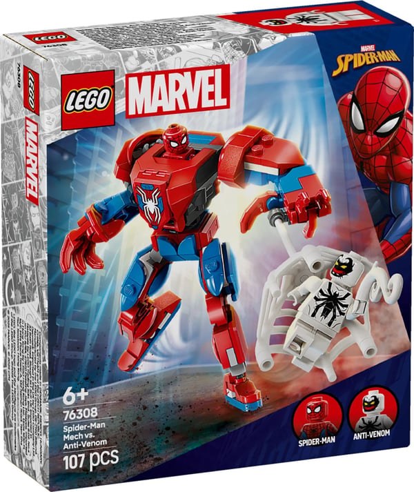 LEGO® Marvel Spider-Mans robot mod Anti-Venom 76308 | CDON