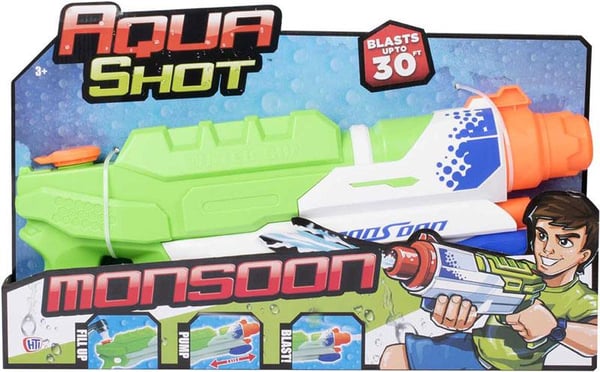 Vattenpistol 55 cm med pumpfunktion vattenlek sommar barn | CDON