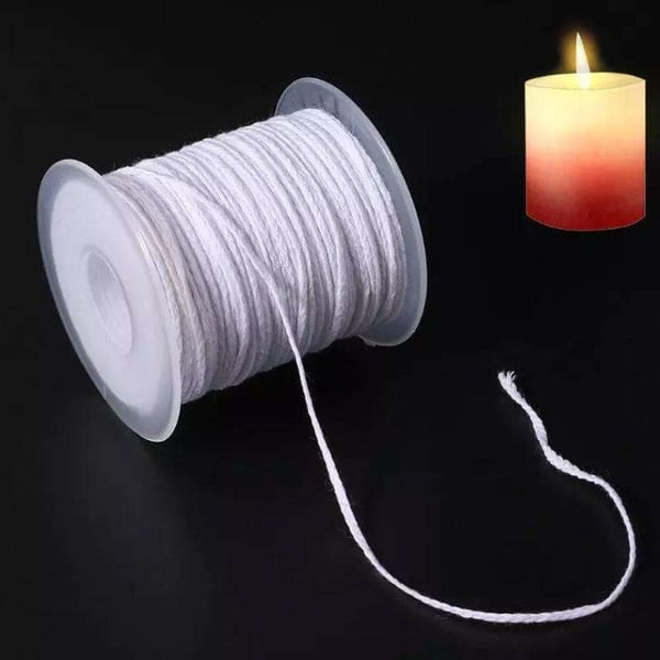 Lag vakre lys med Candle Wick Cotton - 1 rull, 61 meter | CDON