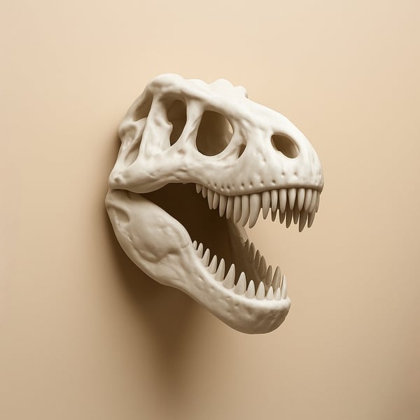 T-rex dinosaurhodeskalle veggdekor | CDON
