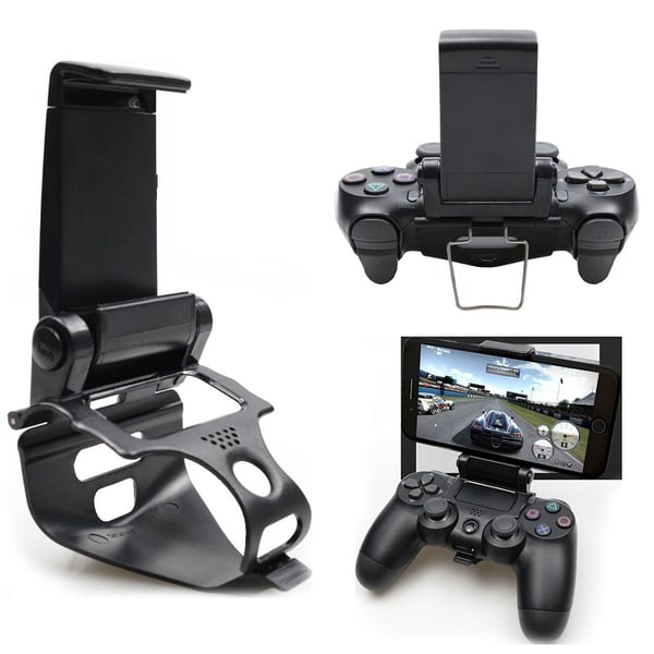 PS4 Controller Cell Phone Mount Clip Holder Fjärrspel Justerbar ...