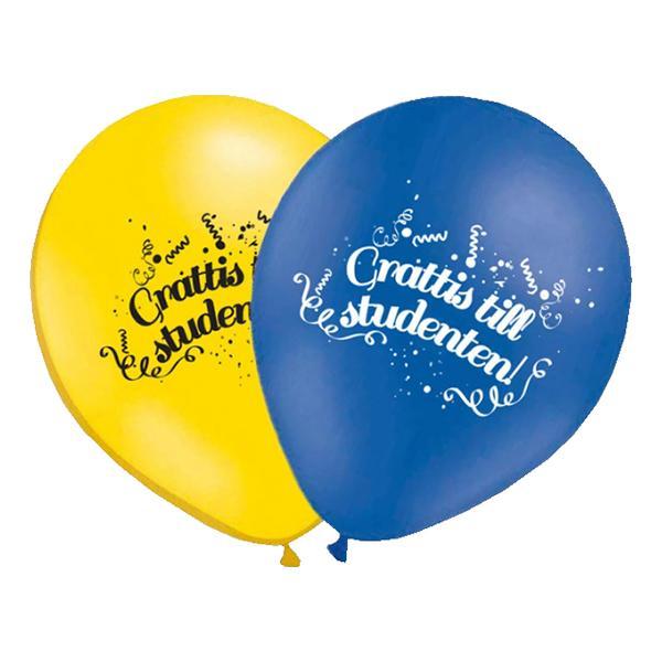 10-Pak - Ballonger Gratulerer til Studenten - Ballong Student | CDON