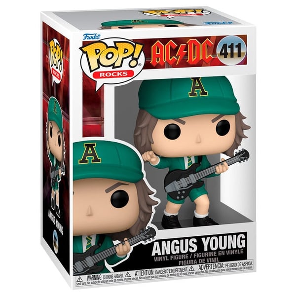 POP figure AC/DC Angus Young Green | CDON