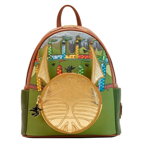 Loungefly Harry Potter Golden Snitch backpack 26cm | CDON