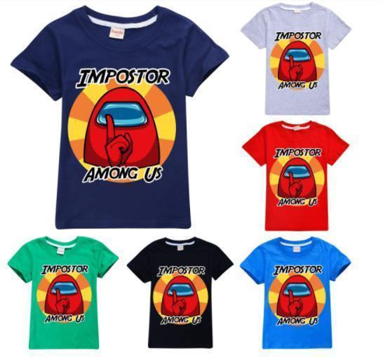 Among Us Barn T-Shirt Impostor Sssshhhh Game Crewmate | CDON