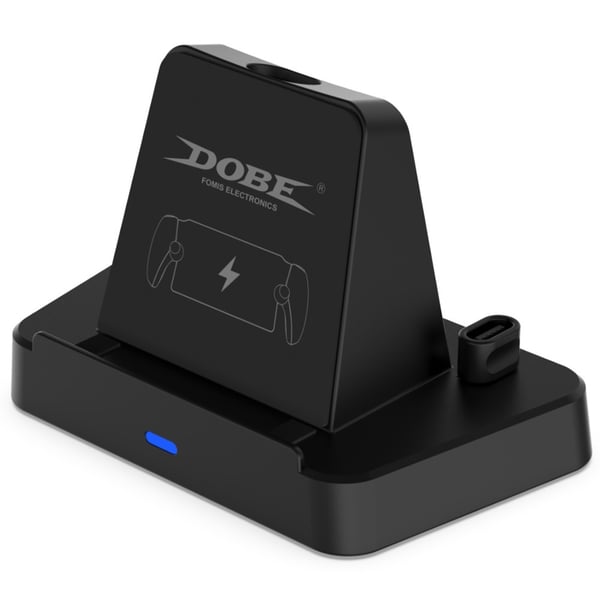 DOBE Sony Playstation Portal Laddningsställ Svart | CDON
