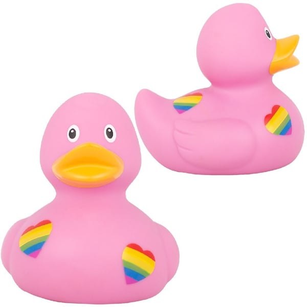 Lilalu Färgglad Gummi Anka | CDON