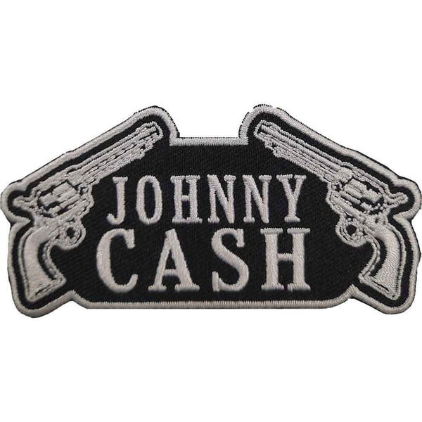 Johnny Cash Standard Patch: Gun | CDON