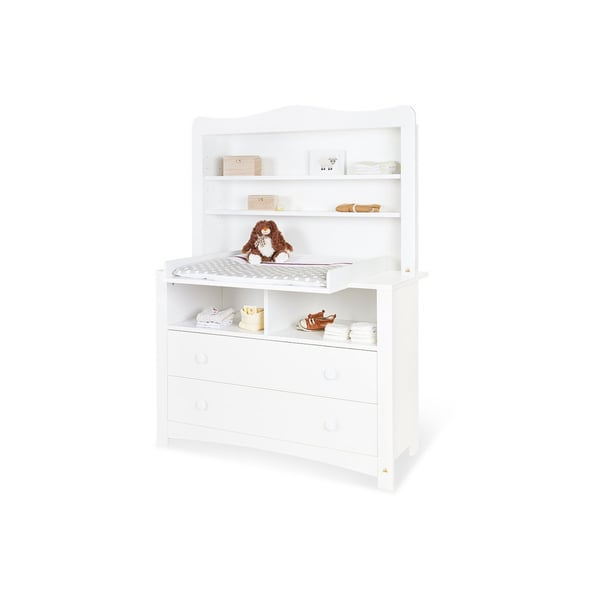 Rootz Florentina Extra Wide Changing Unit - Nursery Dresser - Baby ...
