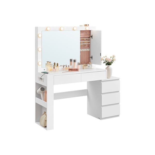 Rootz Dressing Table - Vanity Table - Makeup -bord - LED -belysning ...